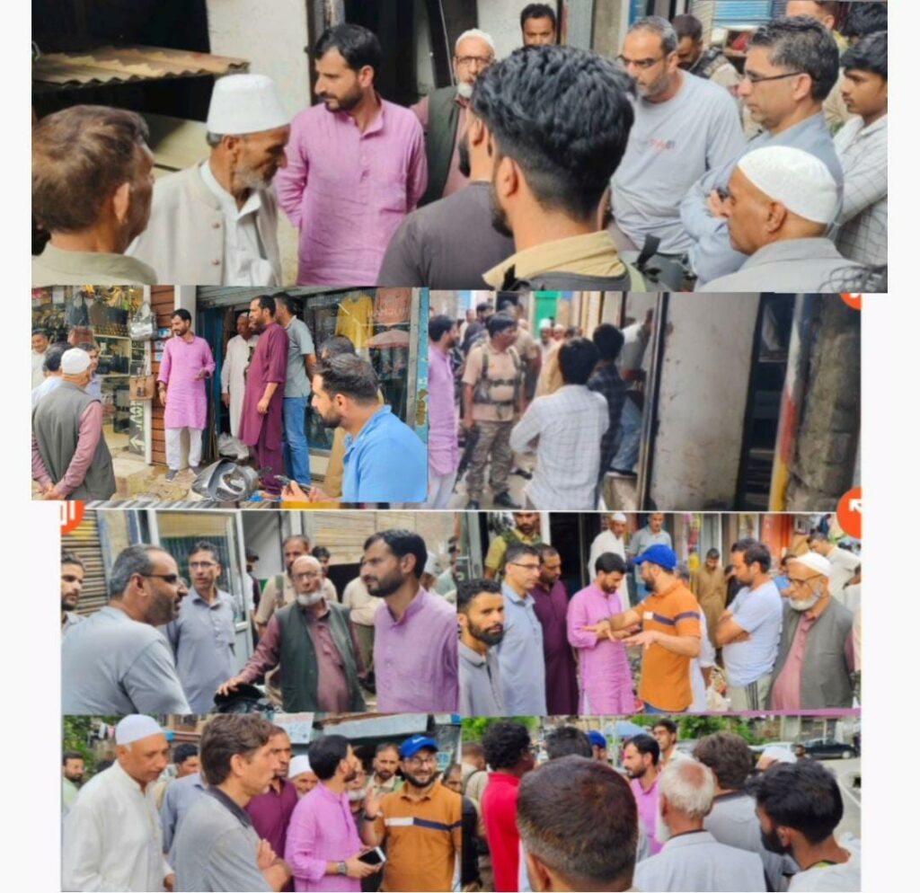 NC Leader Imran Shah Visits Flash Flood-Hit Areas in Anantnag, Demands ...